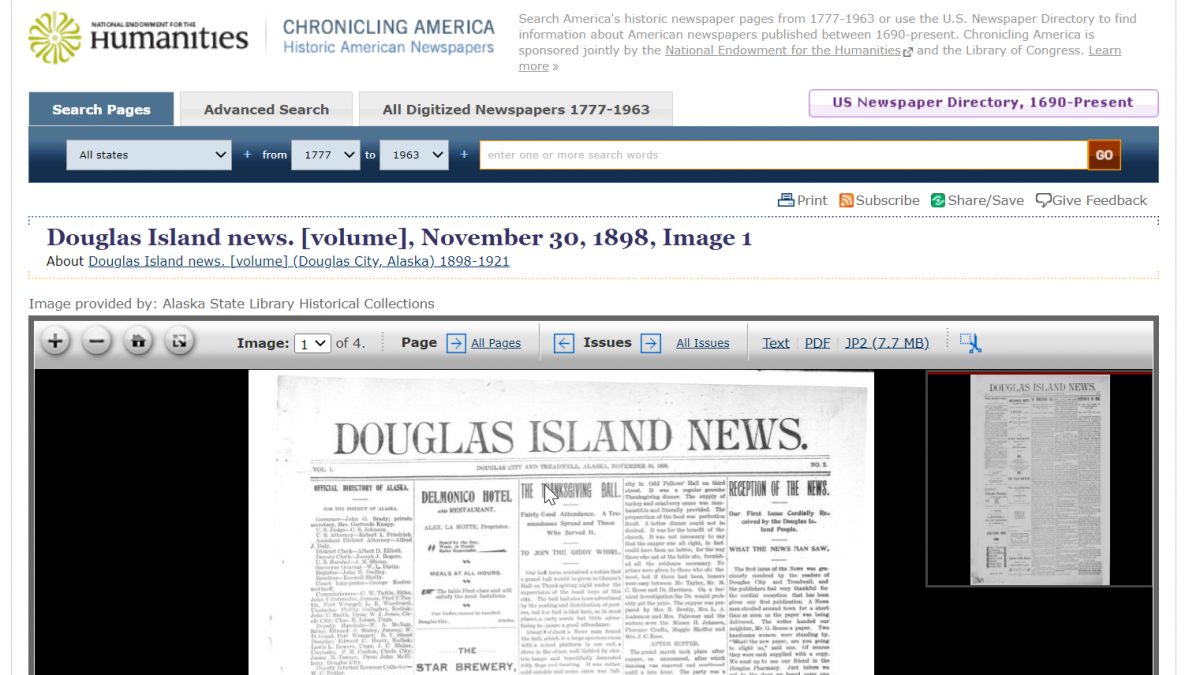Free Access to Digitized Historic Newspapers: Colorado and Beyond ...