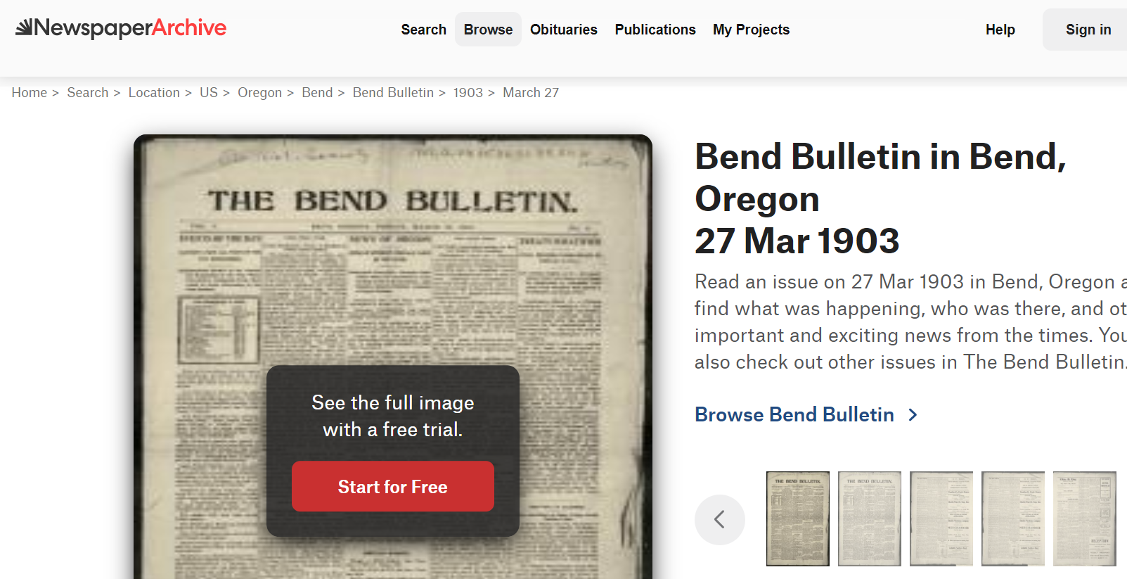 Free Access to Digitized Historic Newspapers: Colorado and Beyond ...